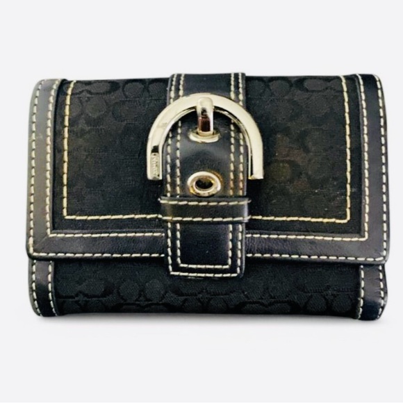 Coach | Bags | Coach Mini Trifold Hamptons Soho Wallet Vintage | Poshmark